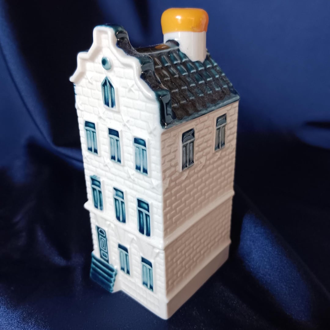 KLM House 45, Blue Delfts, Dutch House, Canal House, Miniature House ...