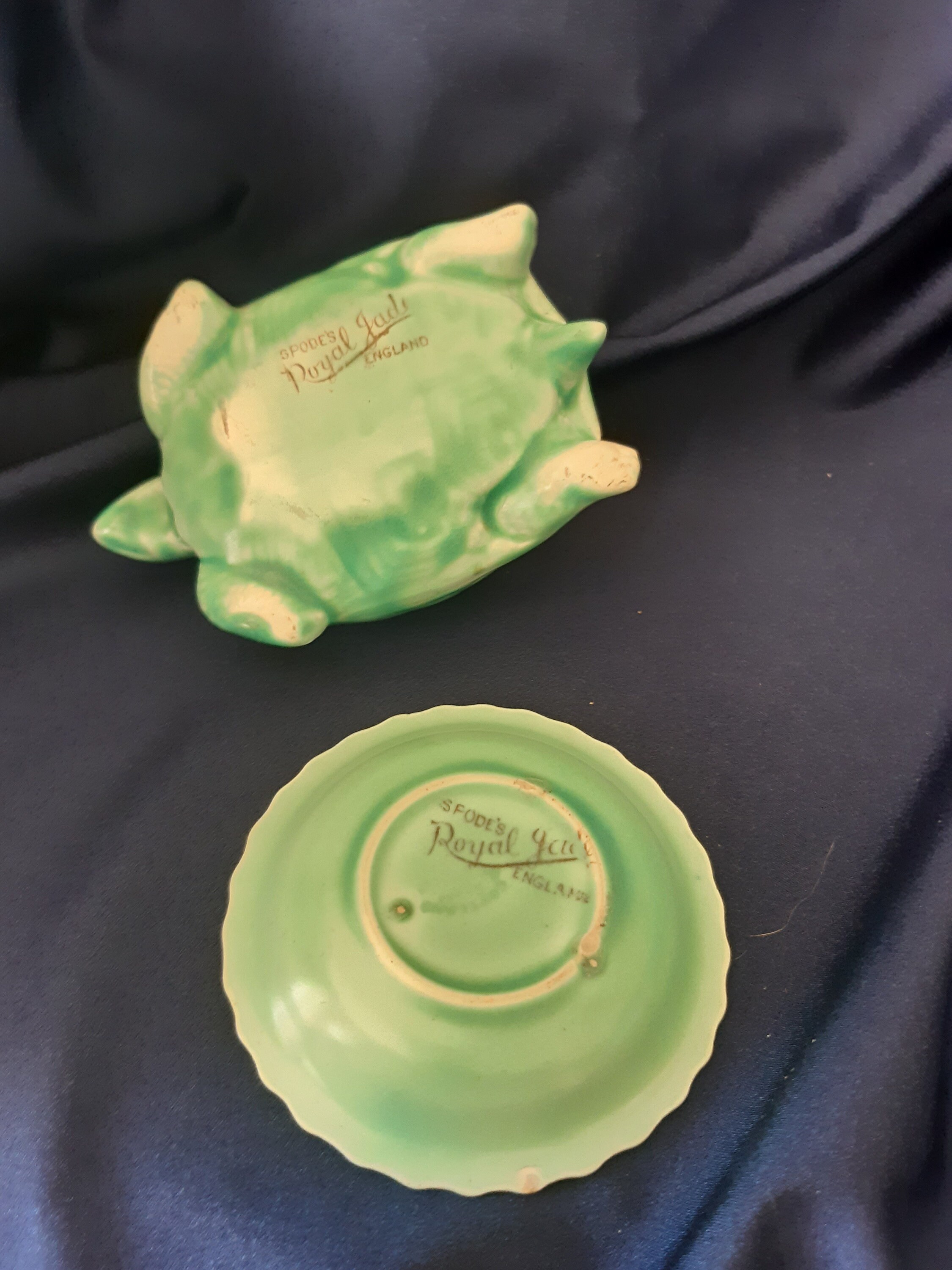 Spode Royal Jade Vintage Ceramic Art Deco Ceramic Tortoise - Etsy.de