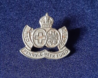 Ww2 Red Cross Pin - Etsy