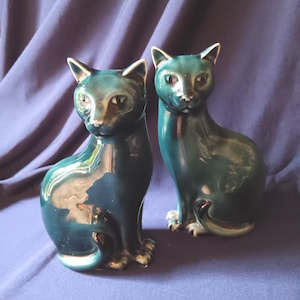 Cat Figurine, Mantel Cats, Poole Pottery, Poole Pottery Cats, Retro ...
