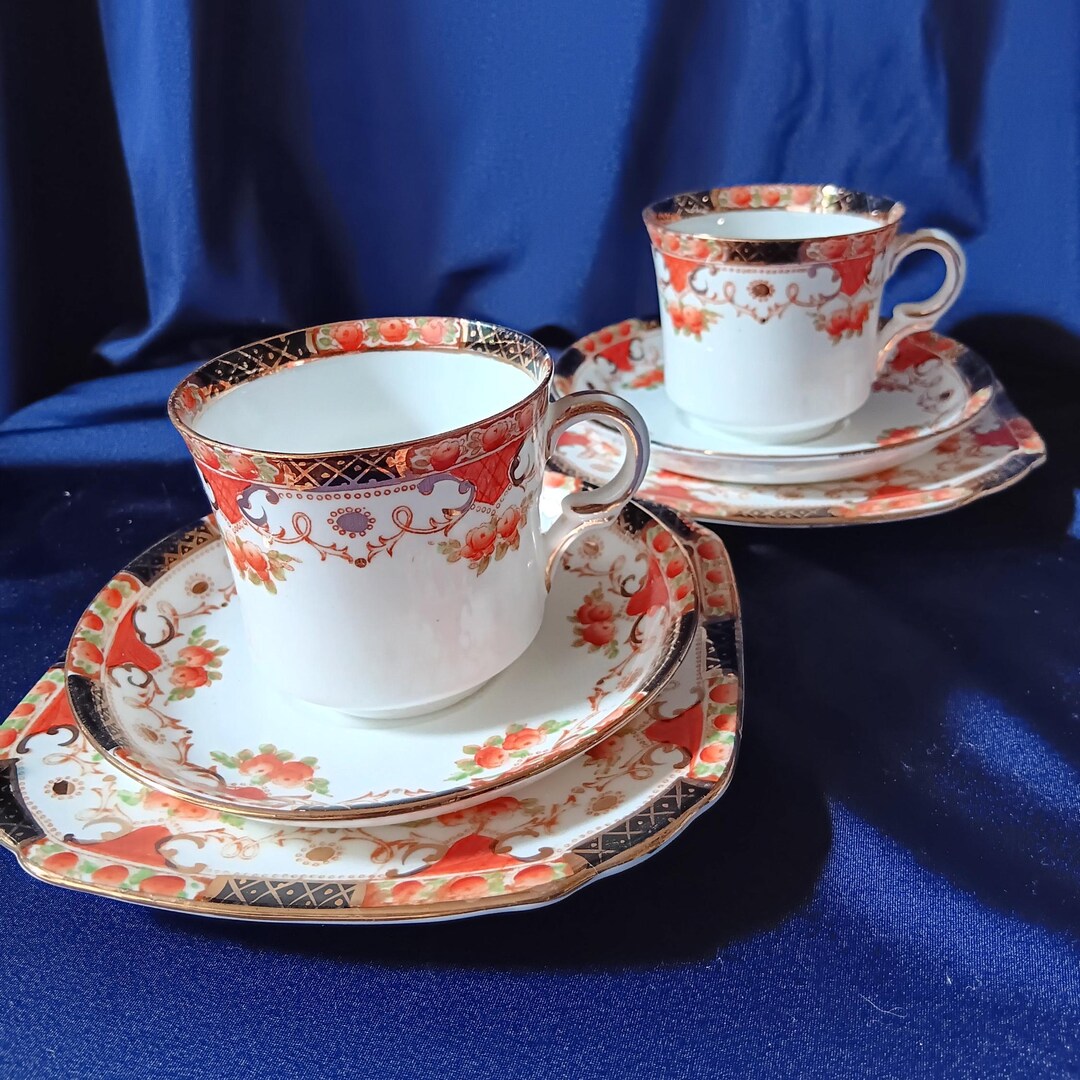 Antique Tea Set, Sutherland Bone China, Tea for Tea, China Trio ...