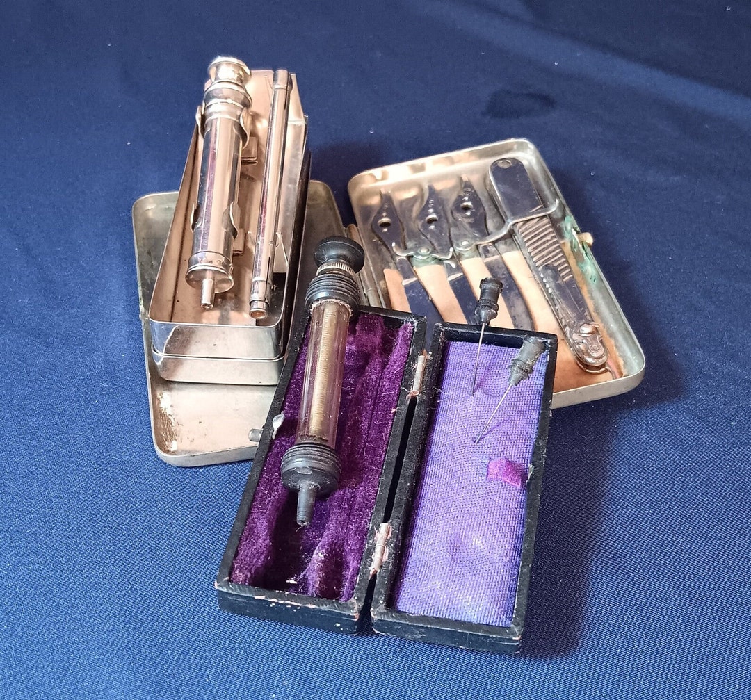 Vintage Surgical Set, Military Surgical Set, Field Instruments, Medical ...