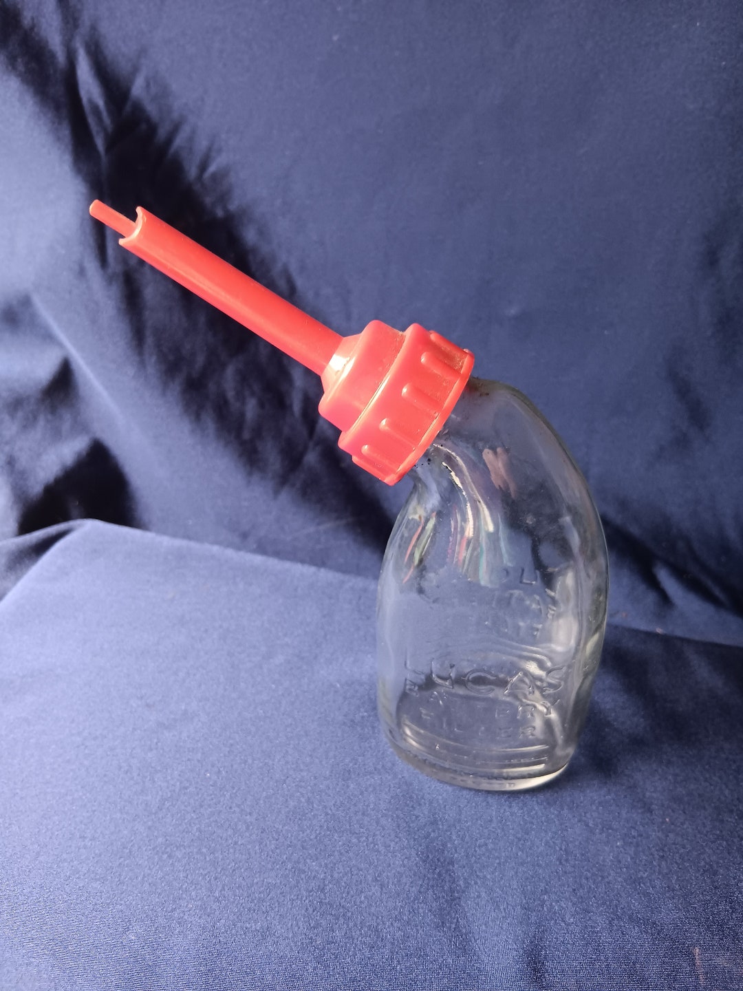 Vintage Automobilia, Lucas Battery Filler, Glass Battery Filler ...