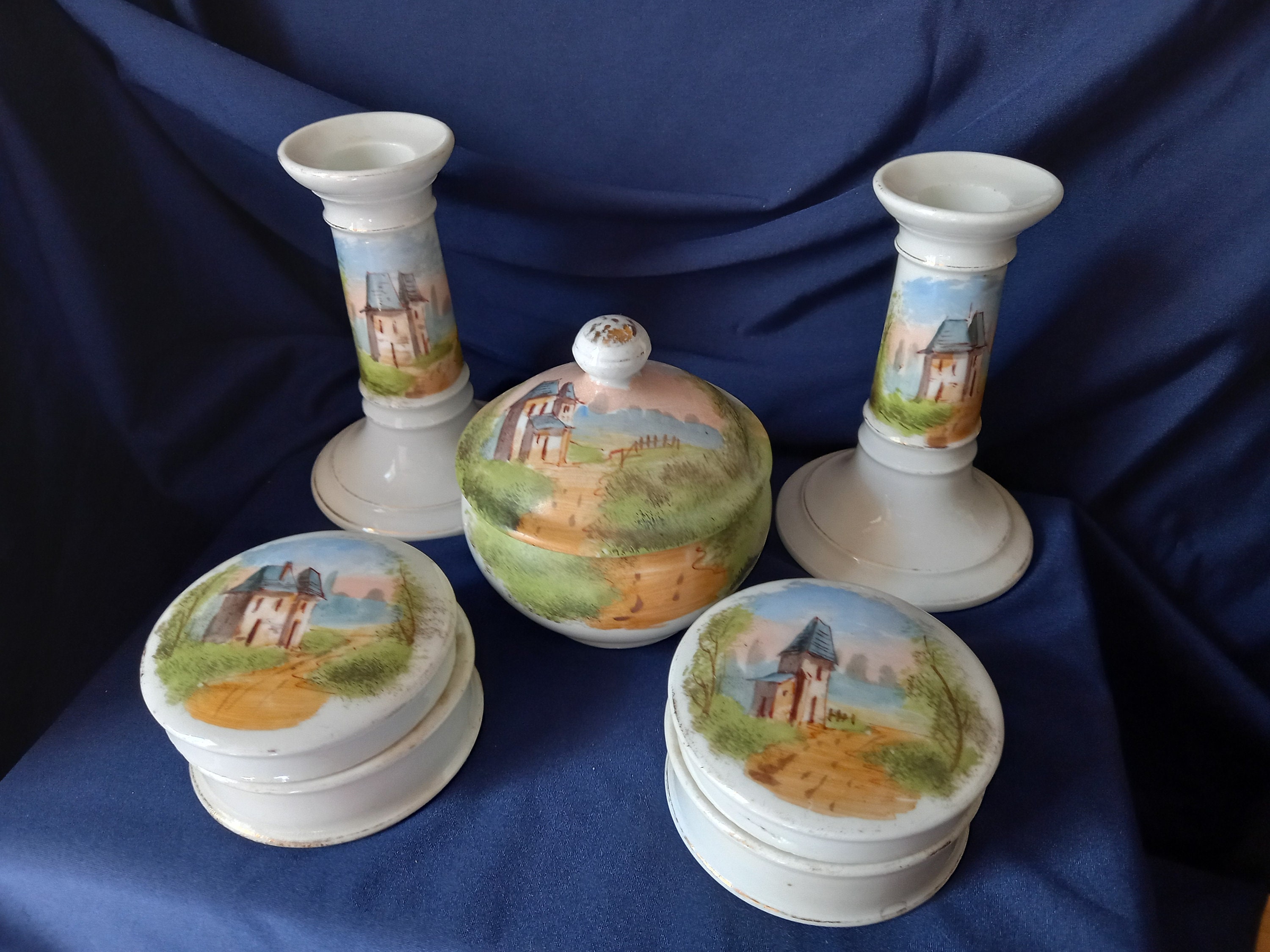 Vintage Dressing Table Set Antique Dressing Table Set Vanity - Etsy