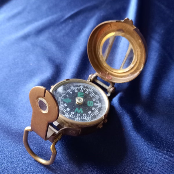 Brass Compass - Etsy