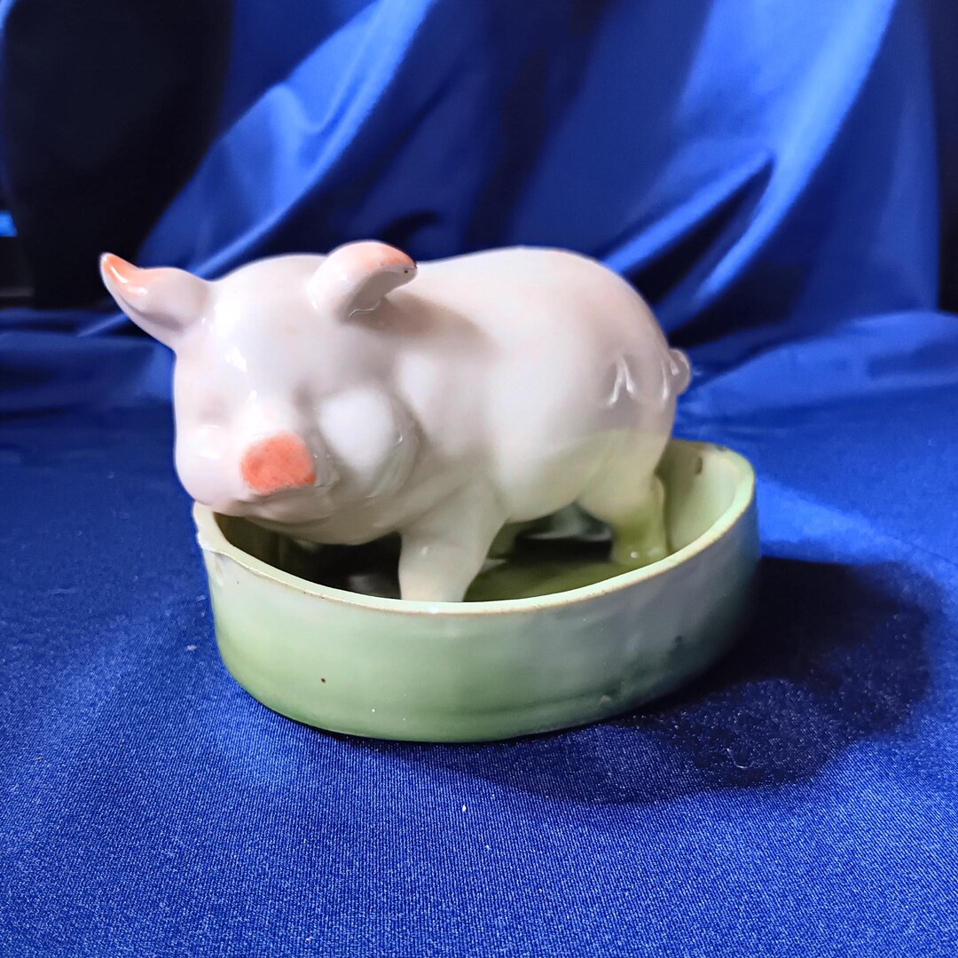 Antique Fairing, German Fairing Pig, Pig Fairing, Collectible Pig, Pig ...