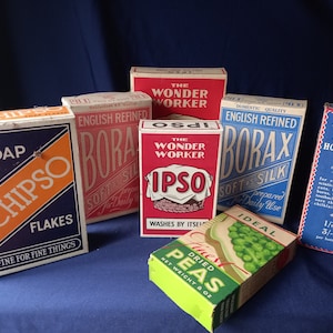 Vintage Packaging, Vintage Advertising, Ipso Soap Powder, Borax Powder ...