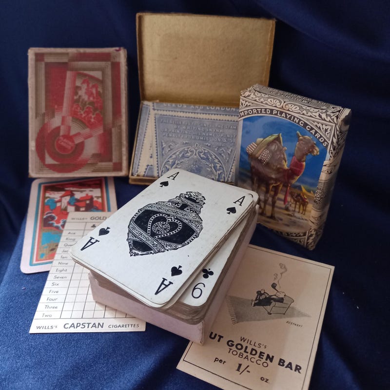 Art Deco Playing Cards - Etsy