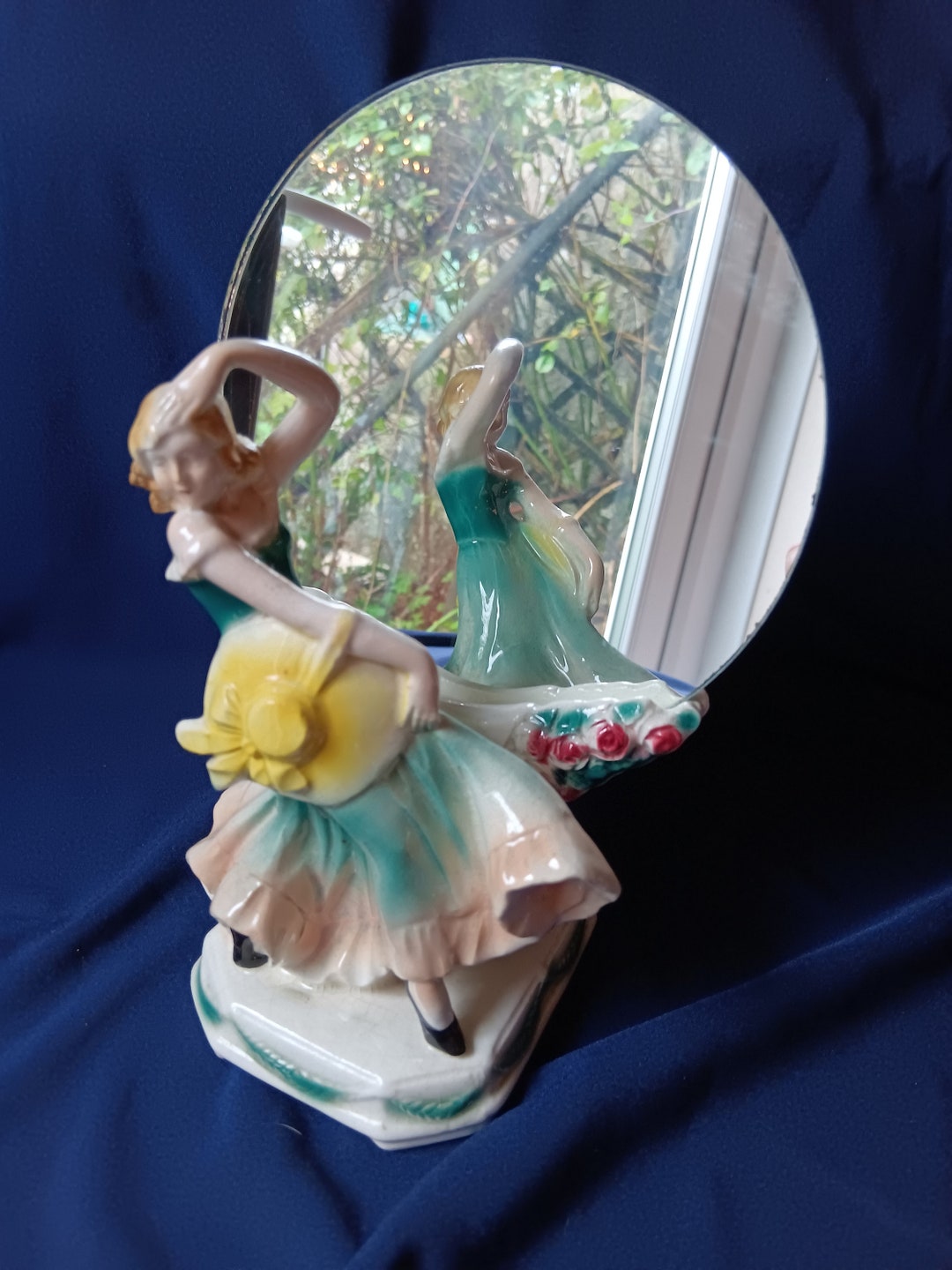 Art Deco Lady, Art Deco Dancer, Art Deco Mirror, Dancing Lady, Home ...