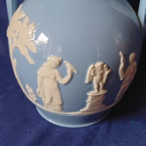 Dudson Hanley, Blue Jasperware, Vintage Vase, Jasper Ware Vase, Vintage ...