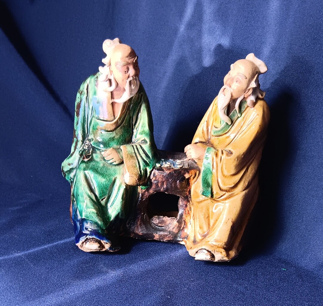 Chinese Mud Men, Mud Man Figurine, Chinese Figurine, Large Mud Man ...