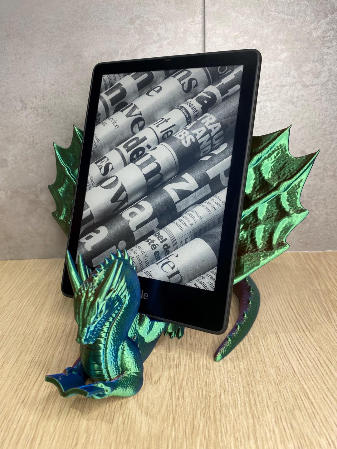 Mystical Dragon Ereader Stand: Elevate Your Reading With Mythical ...