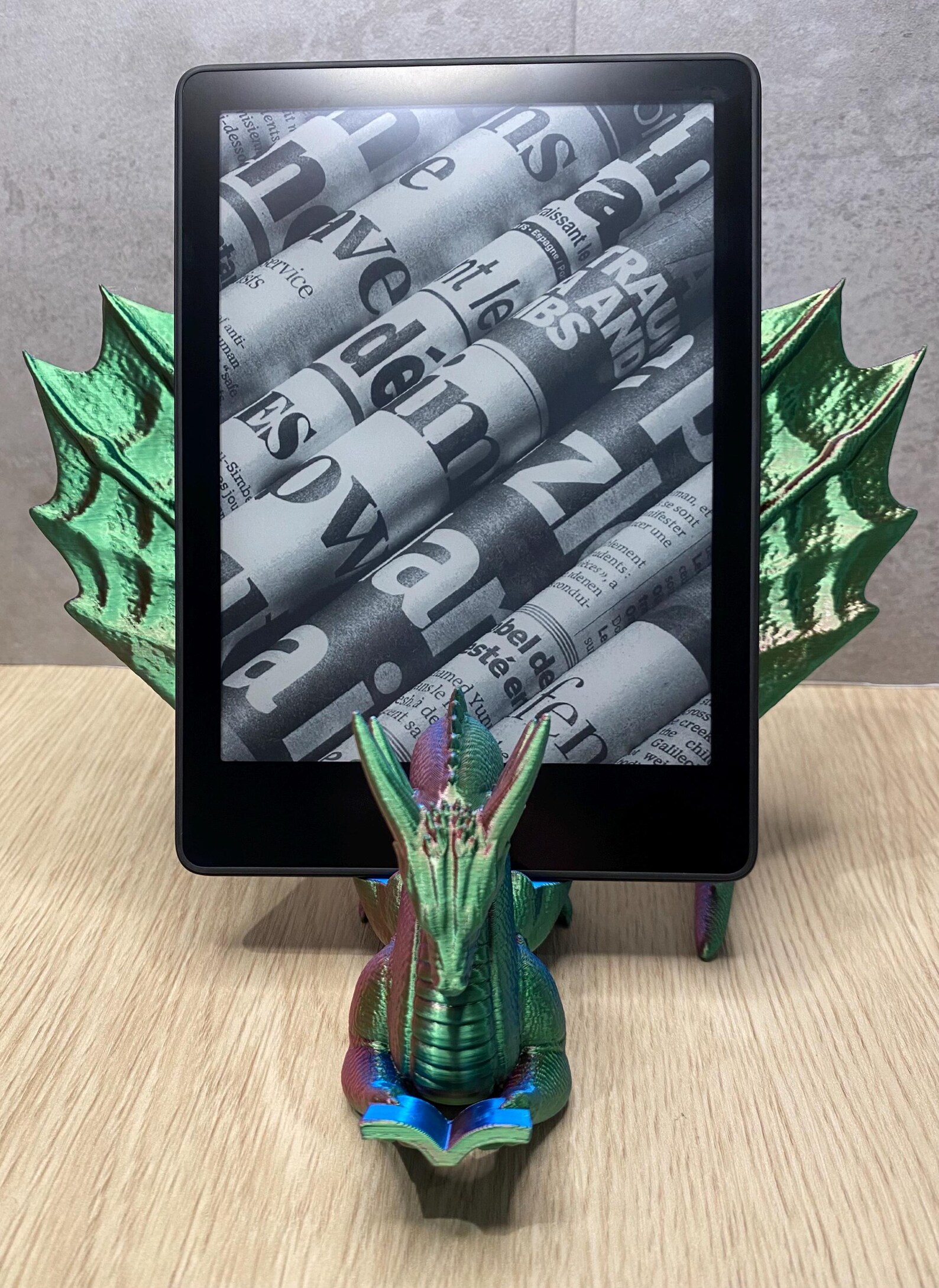 Mystical Dragon Ereader Stand: Elevate Your Reading With Mythical ...