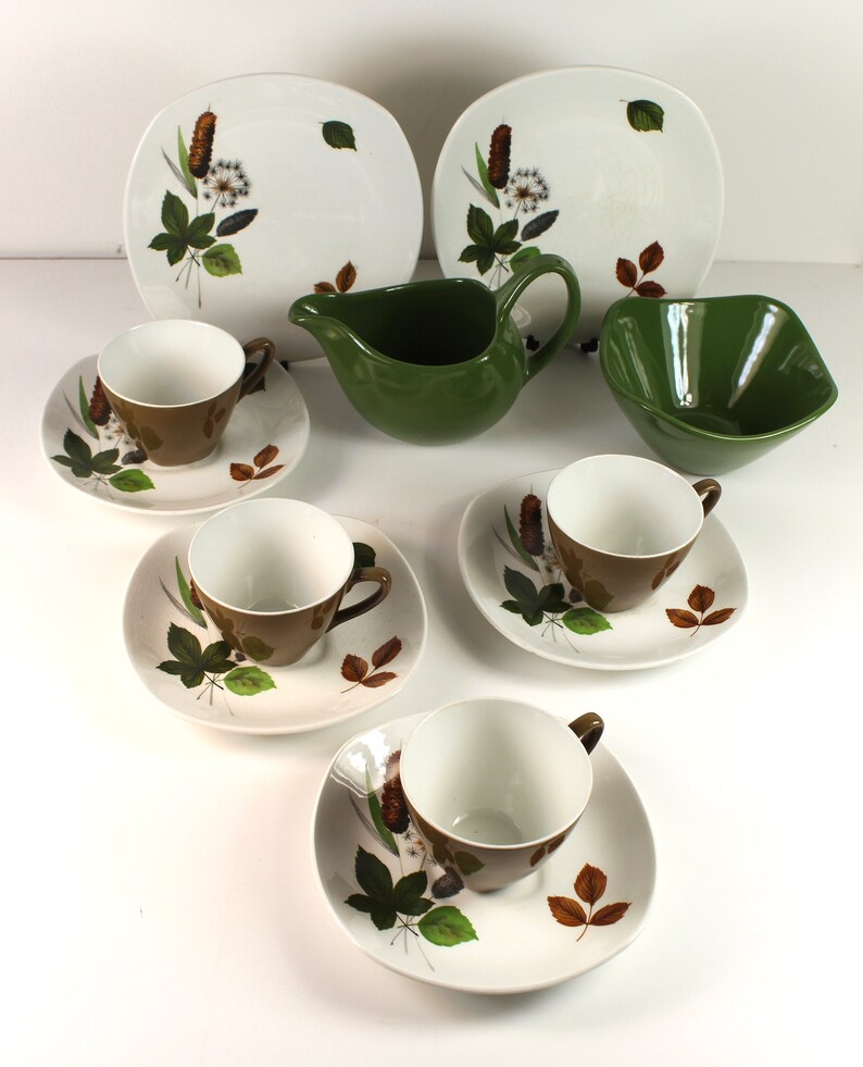 Midwinter Fashion Shape Riverside Part Tea Set Designed by - Etsy