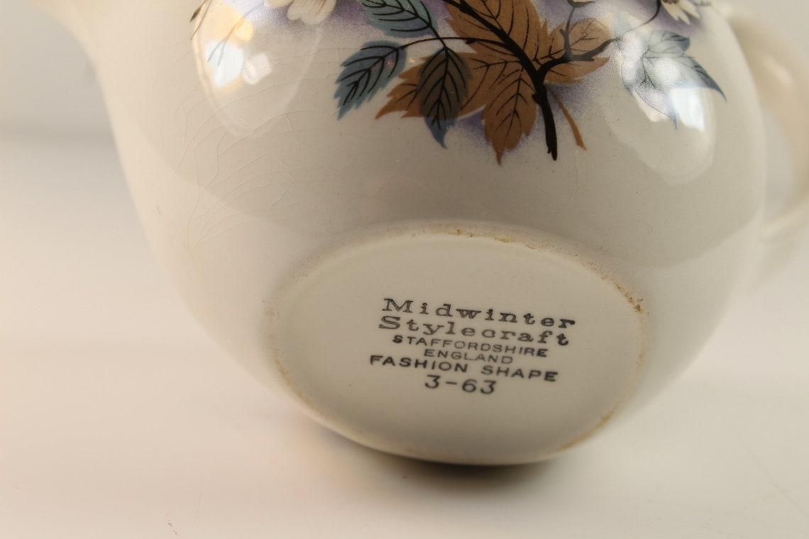 Midwinter Stylecraft Fashion Shape Orchard Blossom or | Etsy