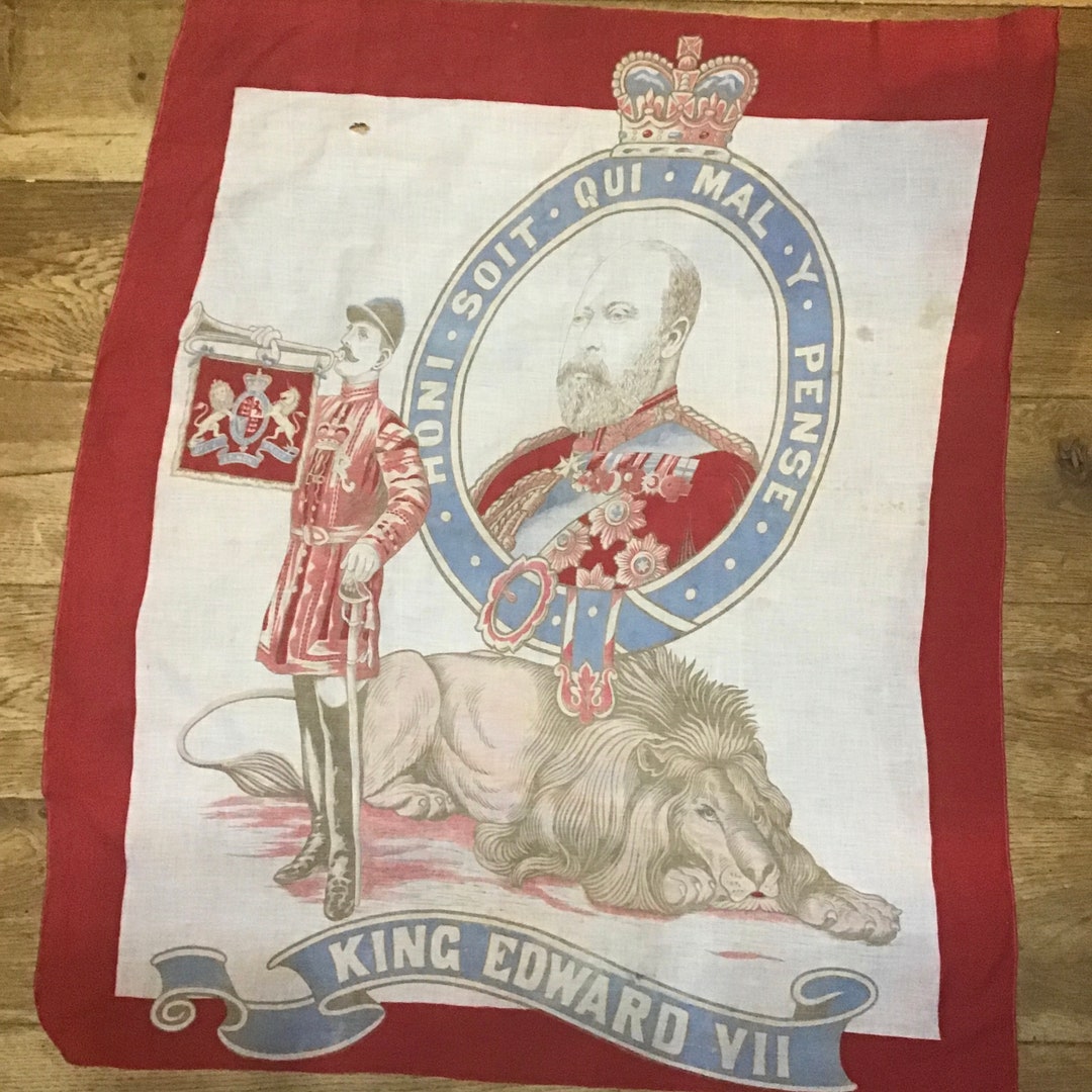 A Rare 1902 Edward VII Banner / Flag - Etsy