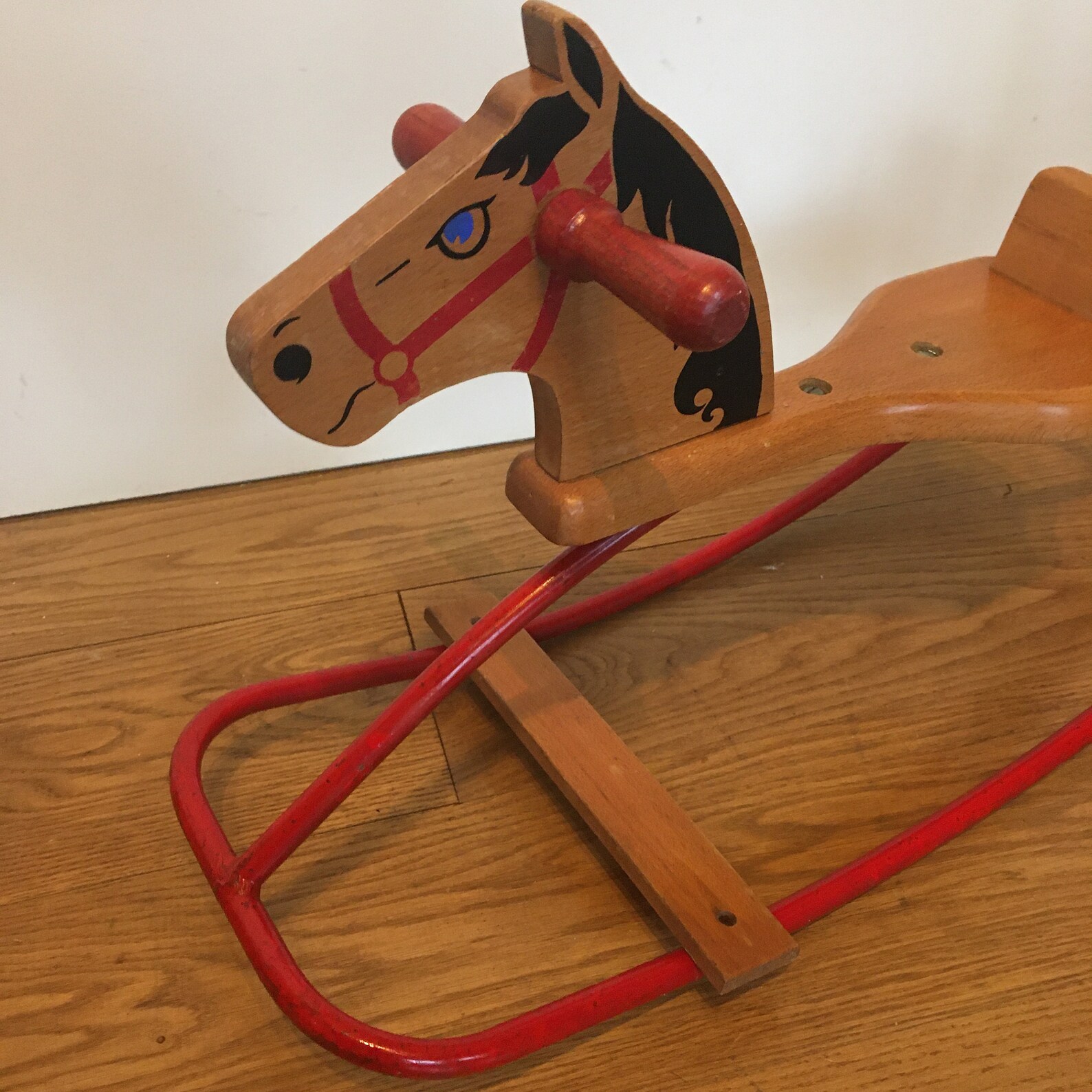 A Lovely Vintage Toddler Rocking Horse. | Etsy