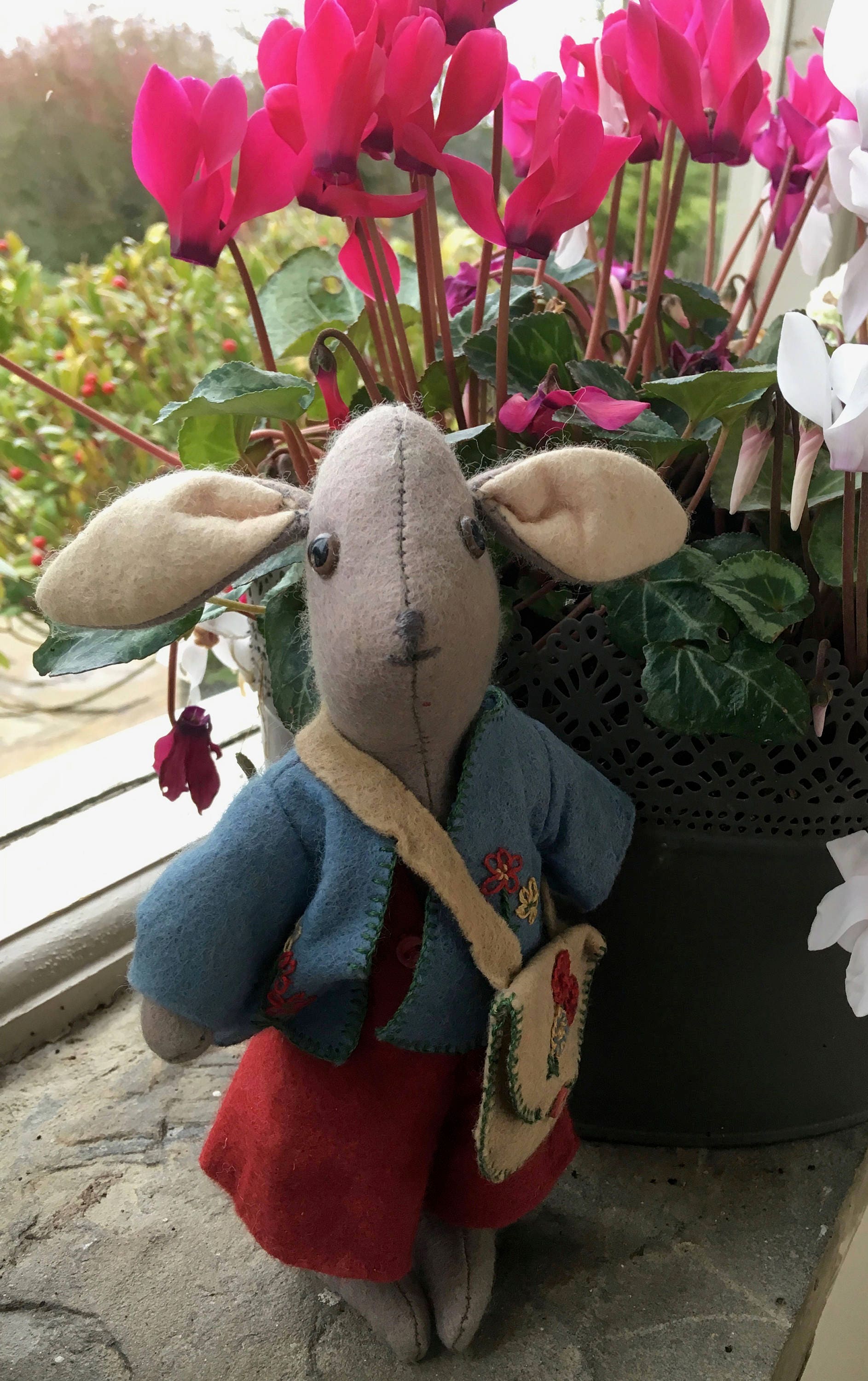 A Traditional Hand-made Felt Rabbit - Etsy