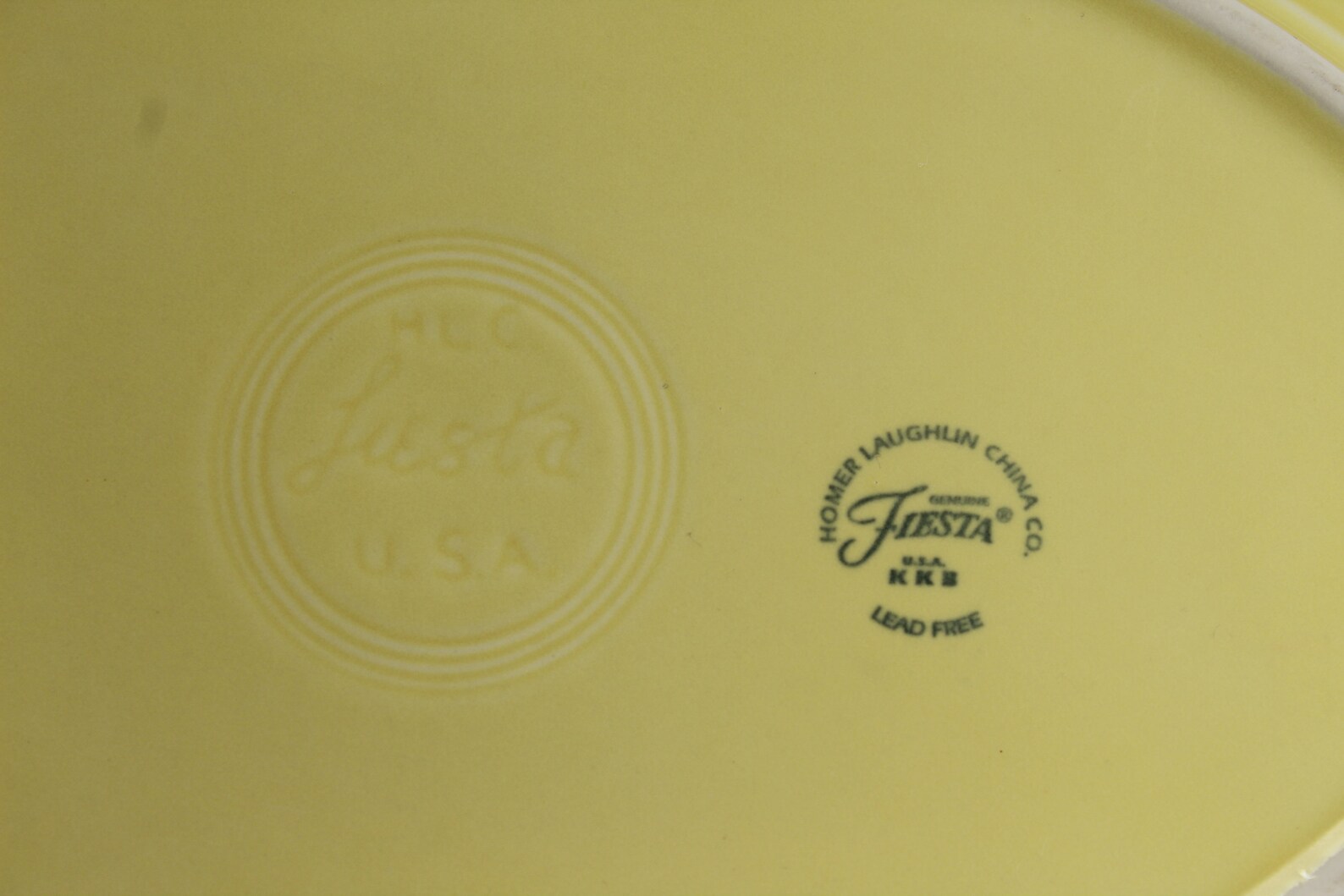 Yellow Fiesta Homer Laughlin China Co Meat Plates - Etsy UK