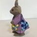A Traditional Hand-made Female and Male Velvet Rabbit Lord Percival ...