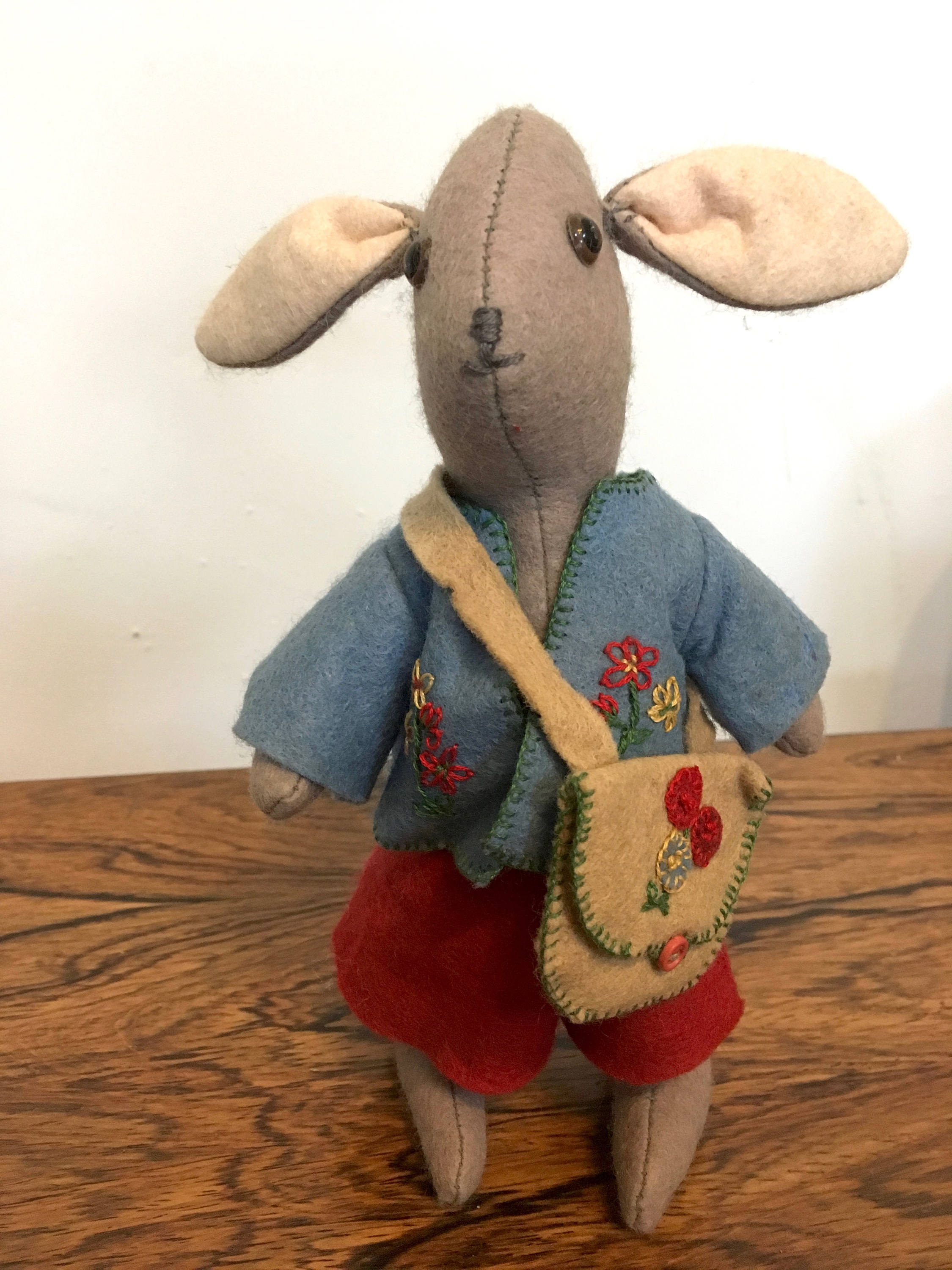 A Traditional Hand-made Felt Rabbit - Etsy