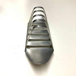 A 1960s Old Hall 'campden' Stainless Steel Cast Rack Designed by Robert ...