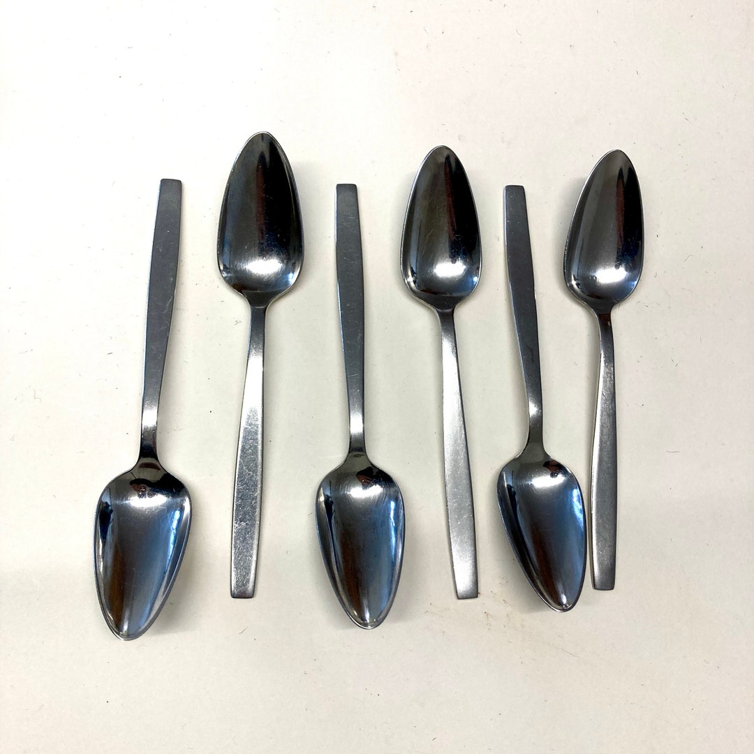 A Set of Six 1960s Viners Chelsea Grapefruit Spoons - Etsy