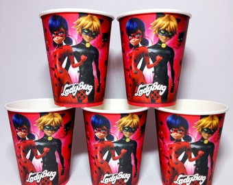 Miraculous ladybug party supplies | Etsy