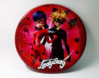 Miraculous ladybug party supplies | Etsy