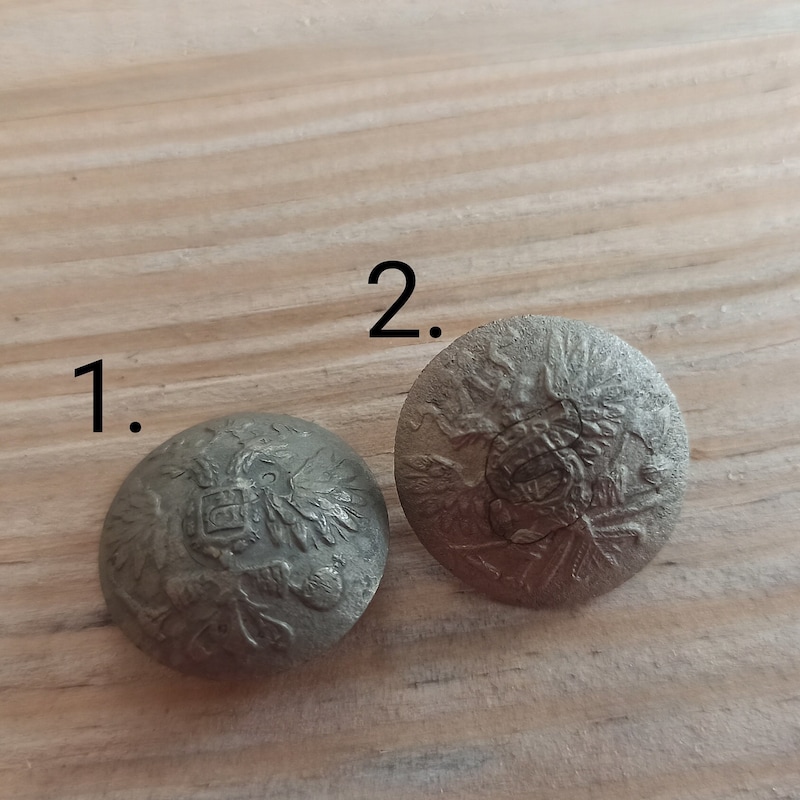 Ww1 Uniform Buttons - Etsy