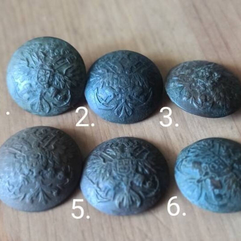 Ww1 Uniform Buttons - Etsy