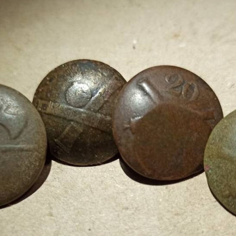 Ww1 Uniform Buttons - Etsy