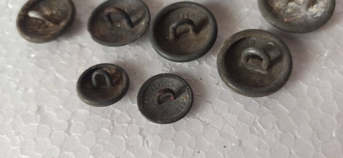 Original Polish Buttons Polish Army Uniform Military Buttons | Etsy