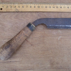 Draw Knife Vintage Straight Draw Knife Retro Drawknife - Etsy