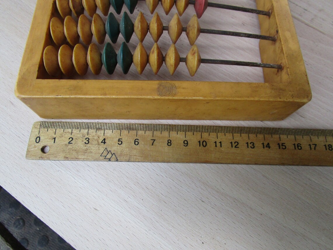 Small Plastic Abacus Vintage Abacus for Office Decor - Etsy Singapore