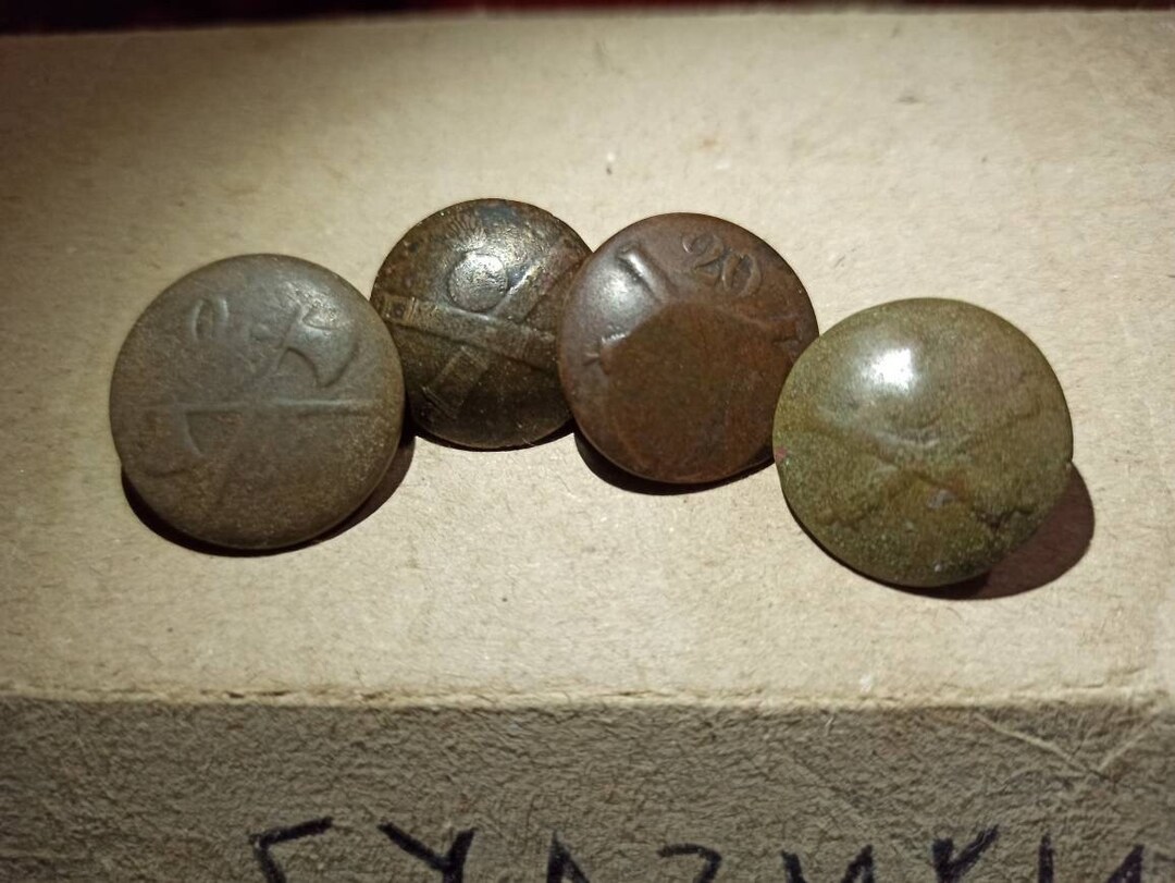 WW1 Russian Empire Military - Grenades With Cannons - Original Russian ...