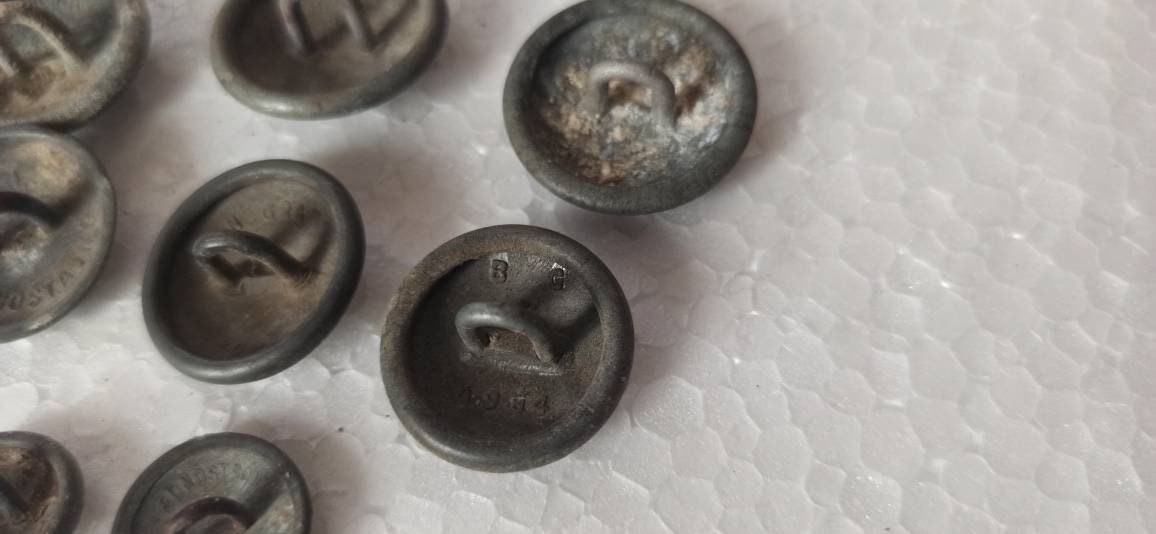 Original Polish Buttons Polish Army Uniform Military Buttons | Etsy