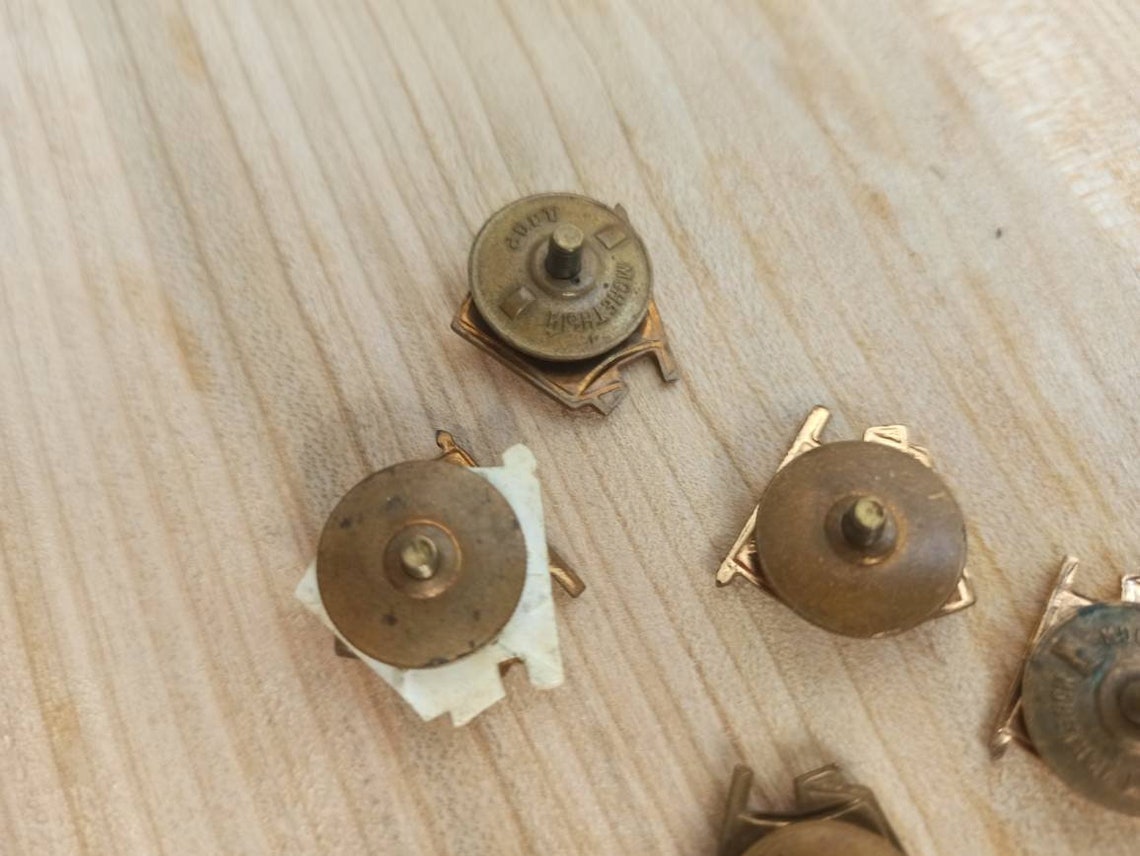 Soviet Badge Vladimir Lenin USSR Lenin Pin Badge Komsomol - Etsy