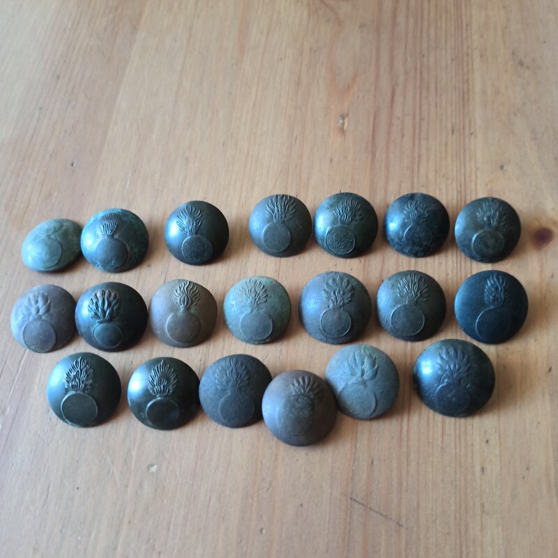 Ww1 Uniform Buttons - Etsy