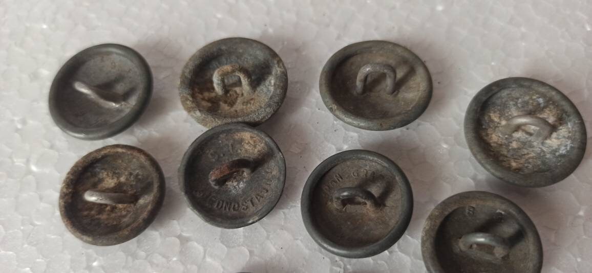 Original Polish Buttons Polish Army Uniform Military Buttons | Etsy