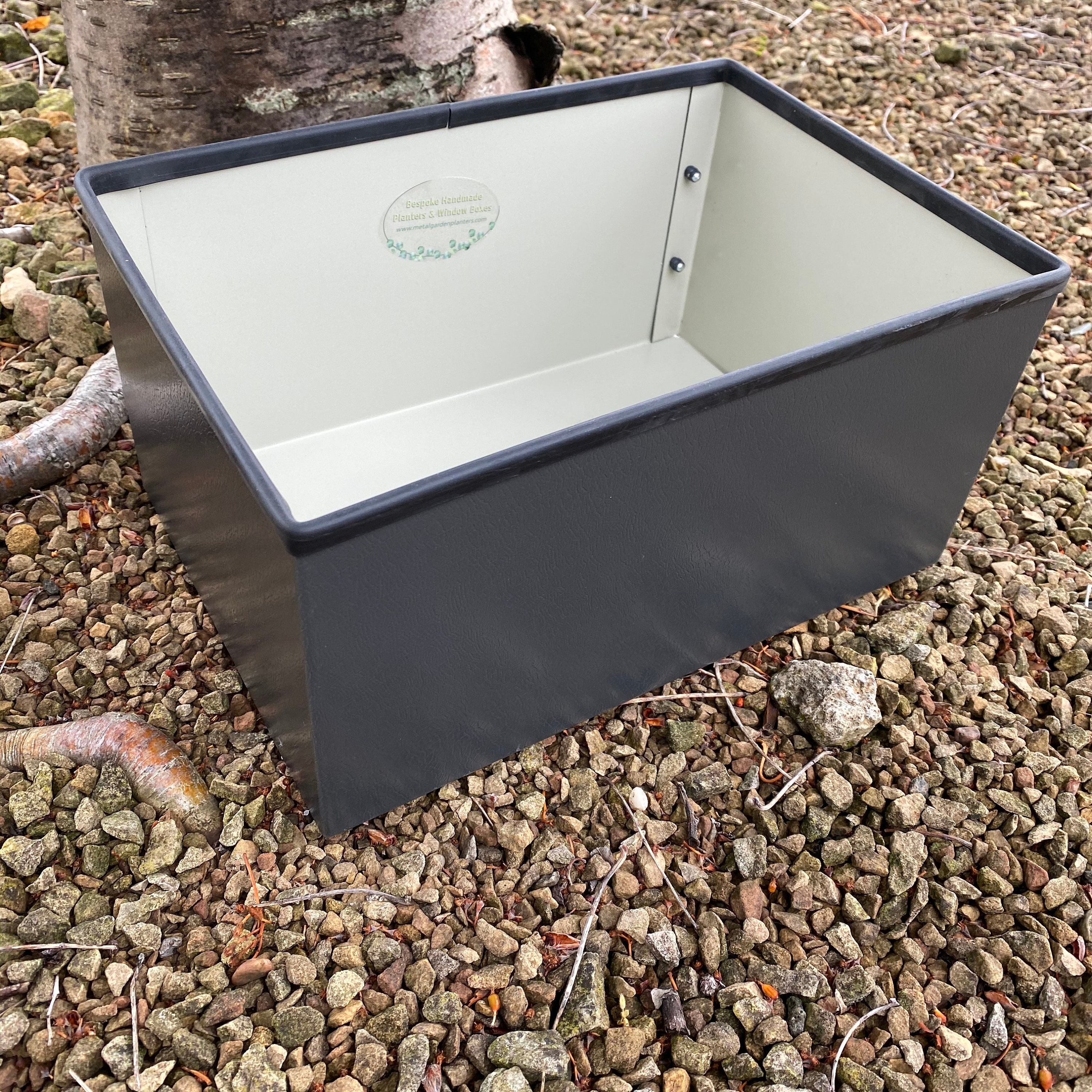 REDUCED .... to clear Anthracite (dark grey) Box Style Handmade Metal ...