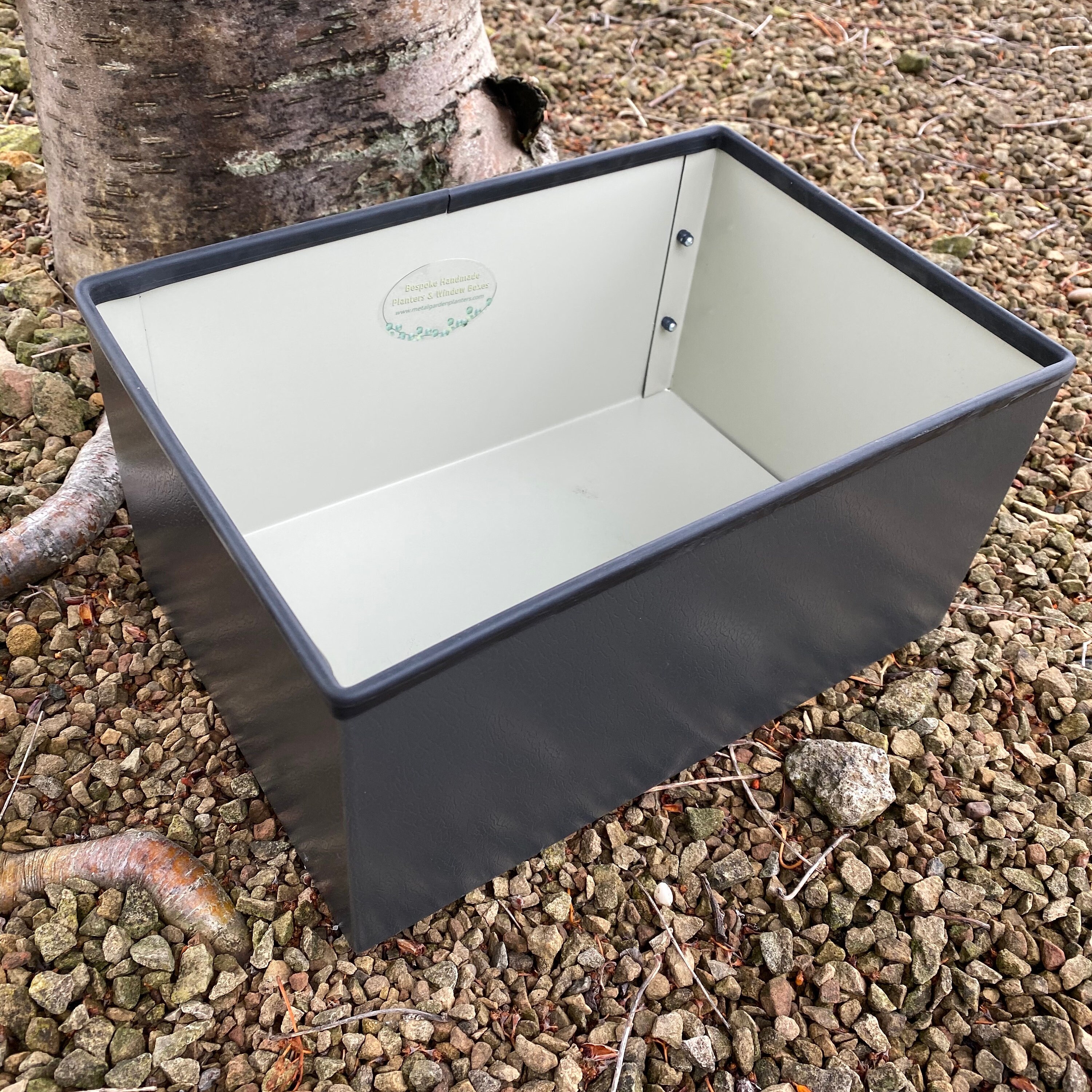 REDUCED .... to clear Anthracite (dark grey) Box Style Handmade Metal ...