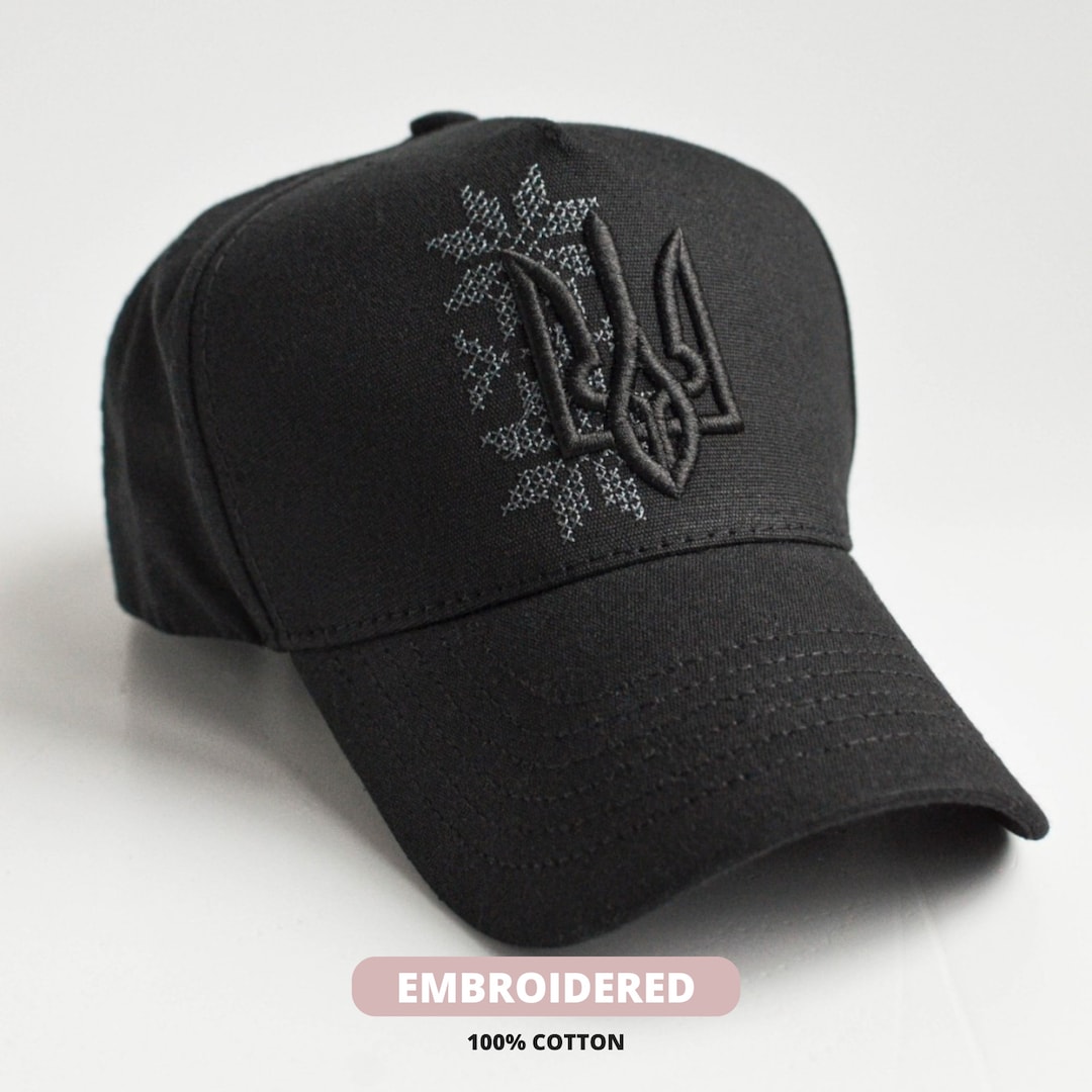 Hat With Embroidery of the Ukrainian Flag From the Seller From Ukraine ...