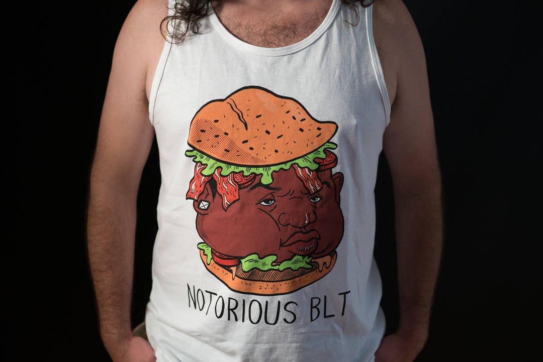 Notorious BLT Tank Top - PUN PANTRY Food, Sandwich, Blt, Rap, Hiphop ...