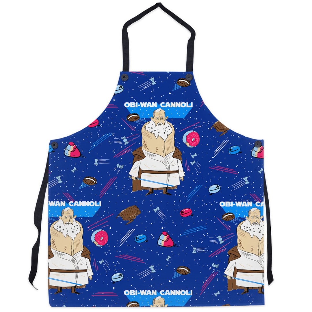 Obi Wan Cannoli Apron, Star Wars Apron, Funny Star Wars Gift, Apron for ...