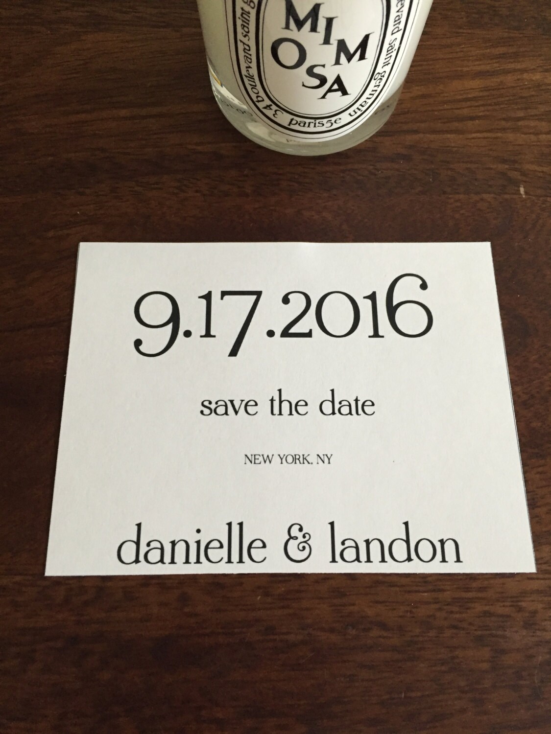 Traditional Classic Wedding Save the Date Customized and - Etsy