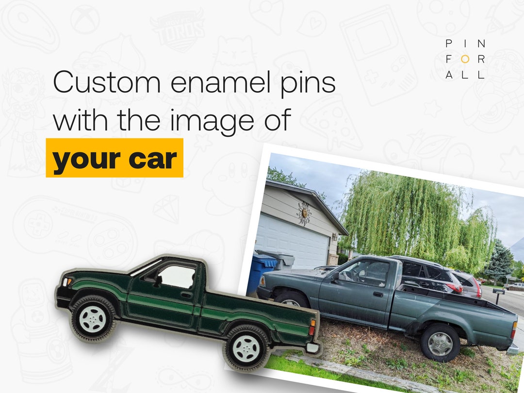Custom Car Pins Custom Pins From Photo Car Pins Racing - Etsy