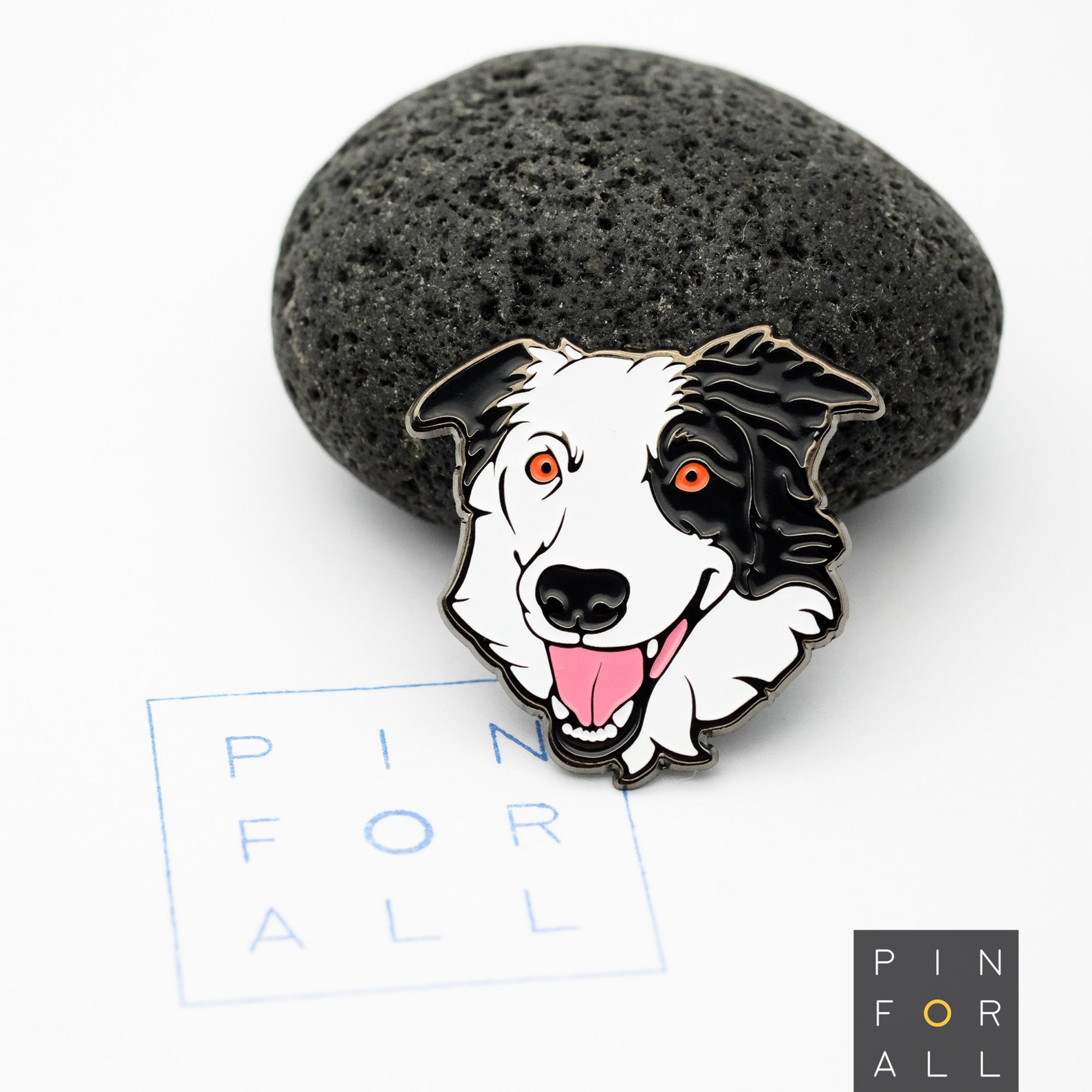 Custom Enamel Pin of Your Dog From Photo, Personalized Pet Portrait ...