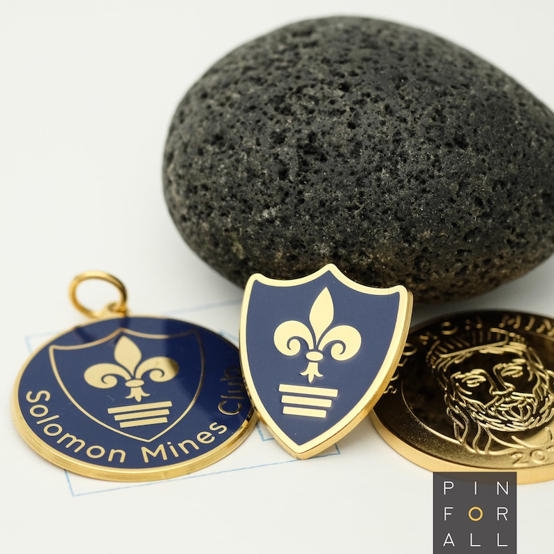 Custom Enamel Pins With Your Design Production and Wholesale - Etsy