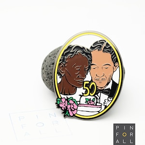 Wedding Enamel Pins - Bride and Groom Enamel Pins - Wedding Custom Pins ...